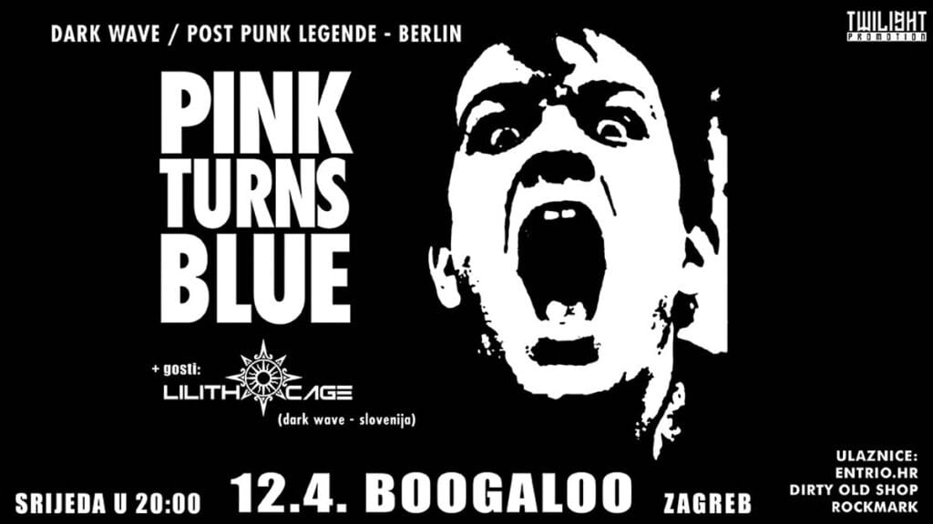 Pink Turns Blue, kultna berlinska post-punk / dark-wave grupa, po prvi ...