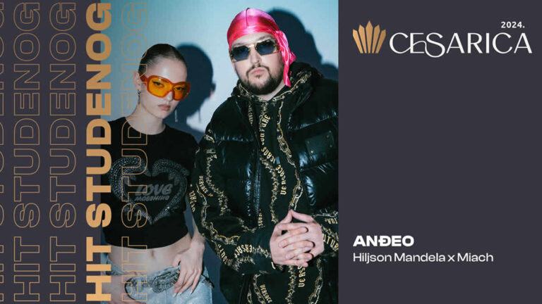 Hiljson Mandela i Miach za singl "Anđeo" dobili Cesaricu za Hit ...