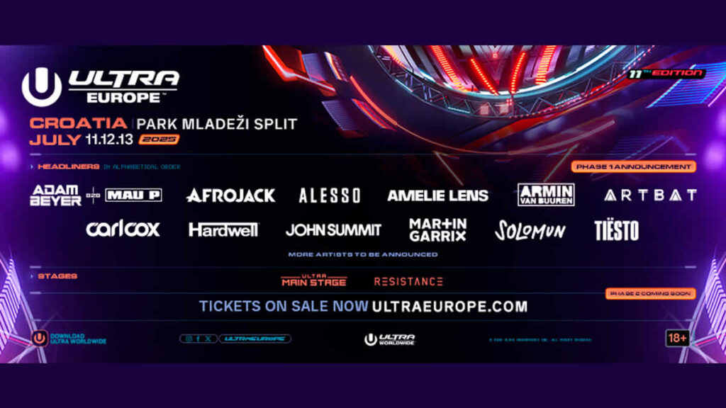 Ultra Europe Split 2025 | ZGportal Zagreb